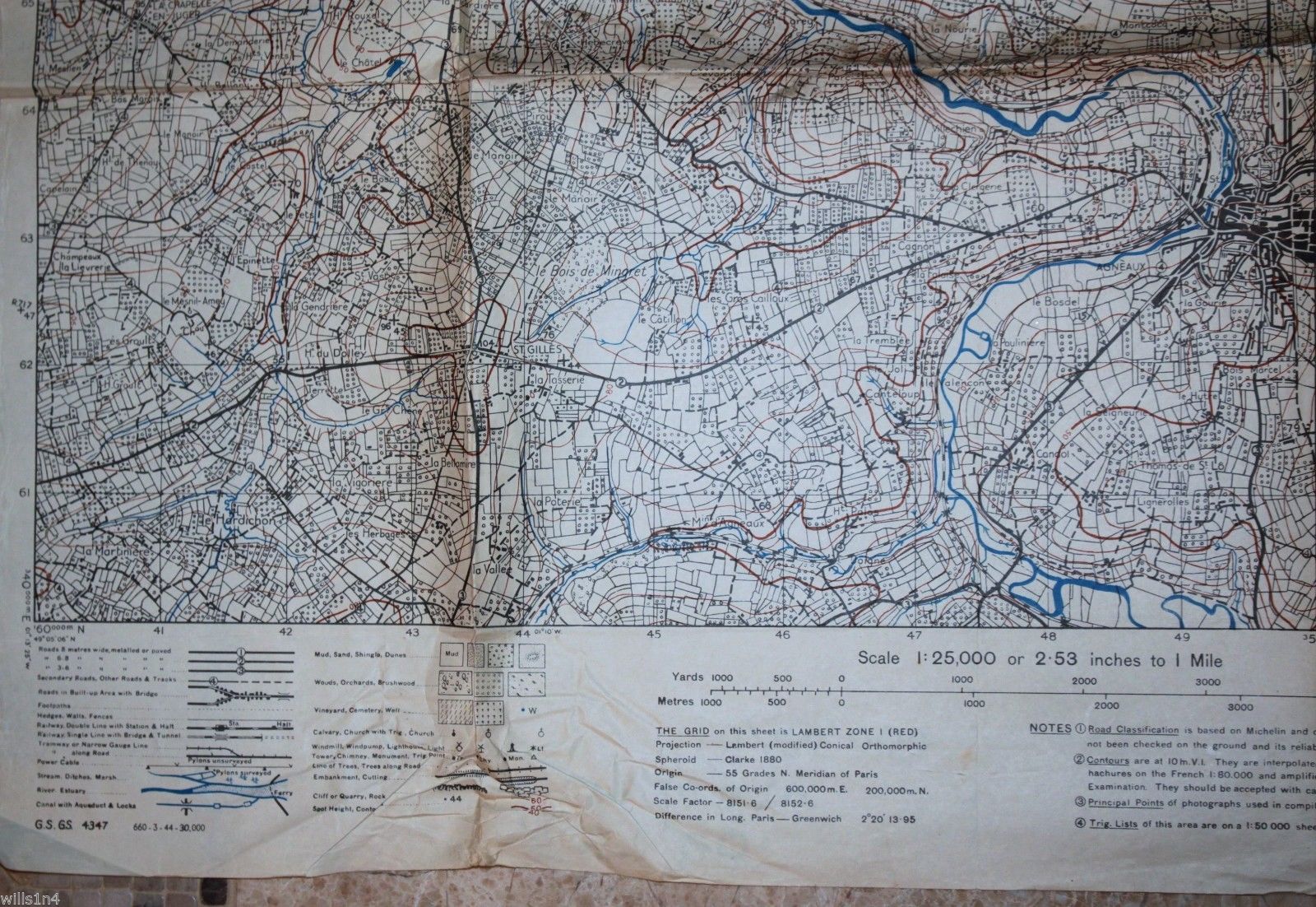 Avranches France Maps from 1944 – The Citizen Soldiers Education Foundation